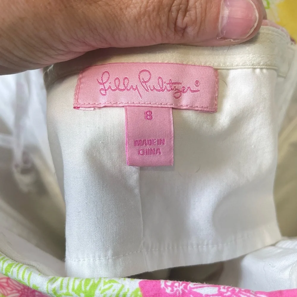 Lilly Pulitzer | Dresses | Lilly Pulitzer Wing Ding Tie Back Strapless ...